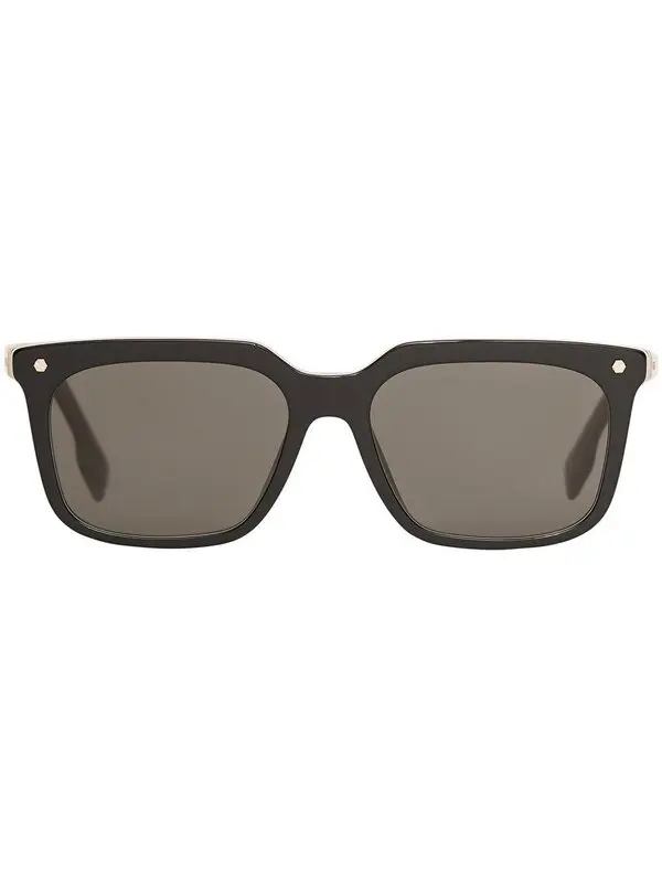 Burberry Square-frame Sunglasses - Grey