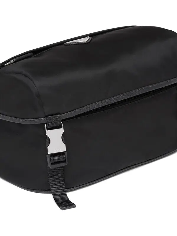 Prada Re-nylon And Saffiano Leather Shoulder Bag