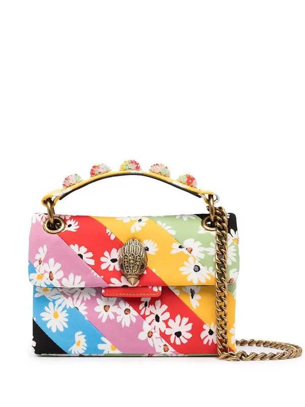 Kurt Geiger Mini Kensington Striped Bag