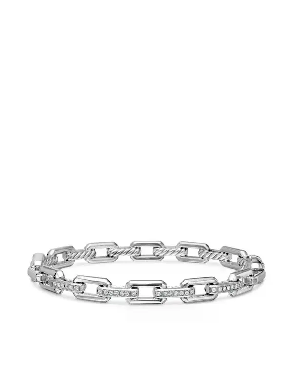 David Yurman Sterling Stax Link Bracelet