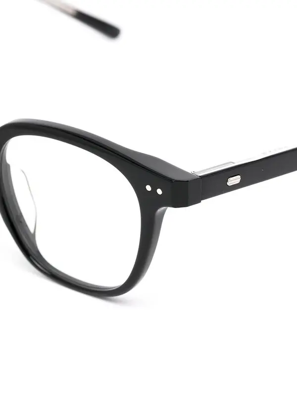 Gentle Monster Lutto 01 Round-Frame Glasses - Black | Editorialist