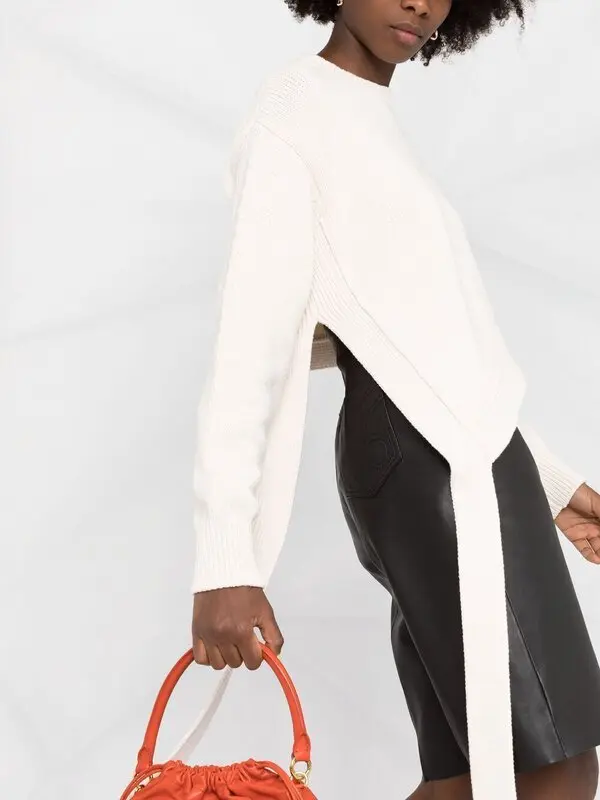 N°21 Asymmetric-hem Jumper