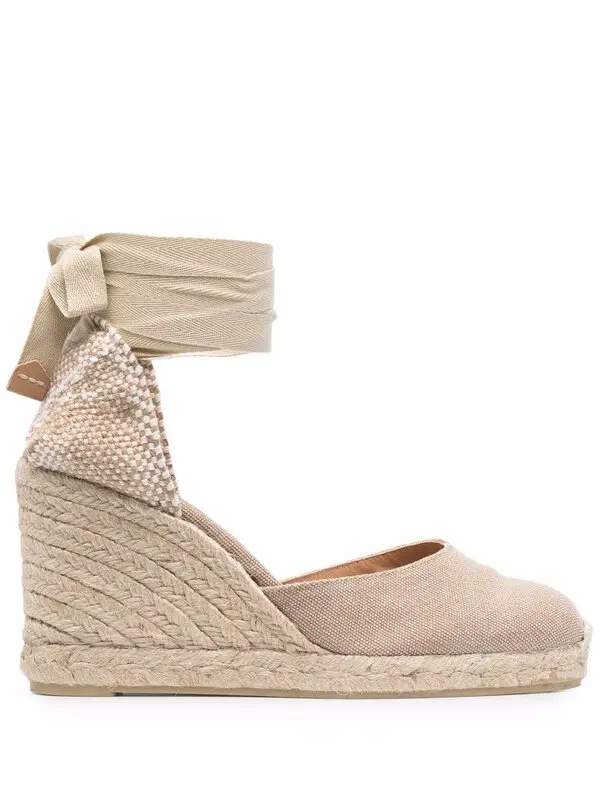 CastaÑer Carina Wedge Espadrilles - Neutrals