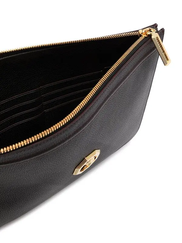 Stefano Ricci Logo-plaque Clutch Bag