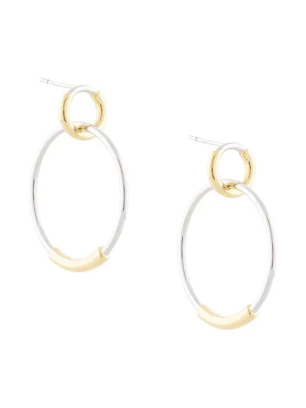 ESHVI Double-hoop Earrings - Gold