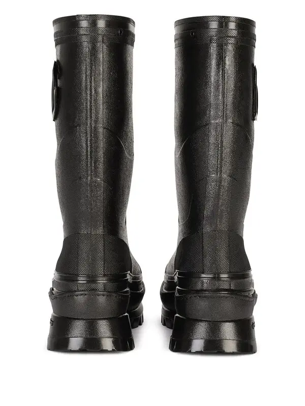 Dolce & Gabbana Logo-embossed Boots