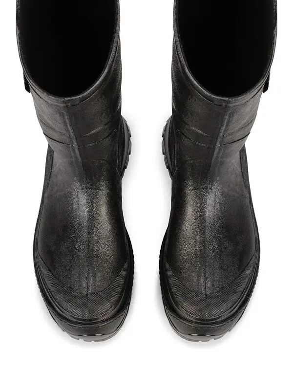 Dolce & Gabbana Logo-embossed Boots