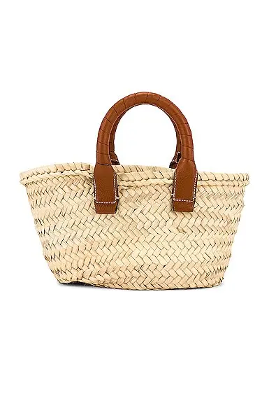 Chloé Mini Marcie Raffia Bag