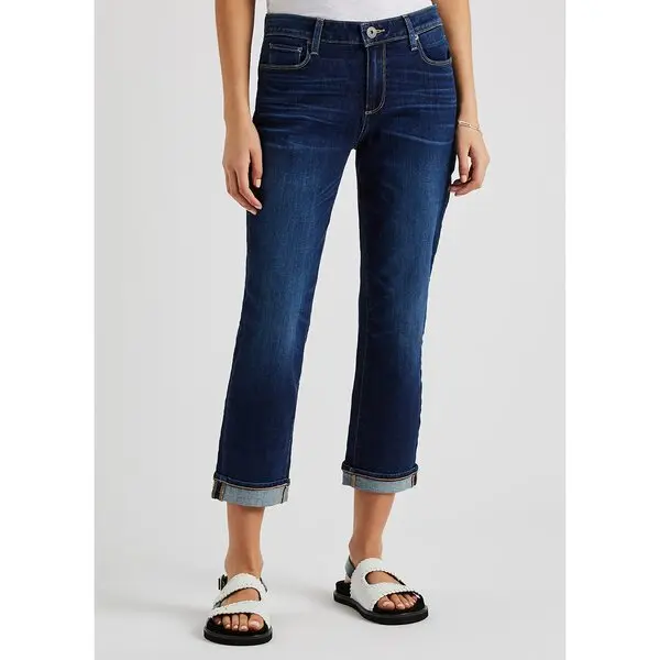 Paige Brigitte Slim Boyfriend Jeans