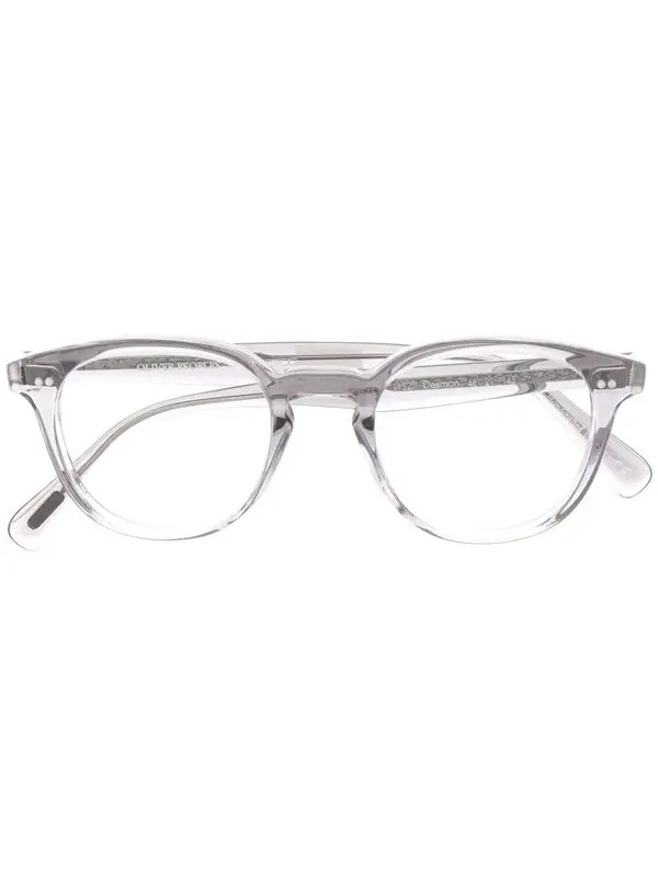 Oliver Spencer Round-frame Glasses - Grey