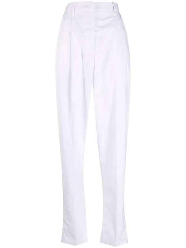 N°21 High-waisted Tapered Trousers