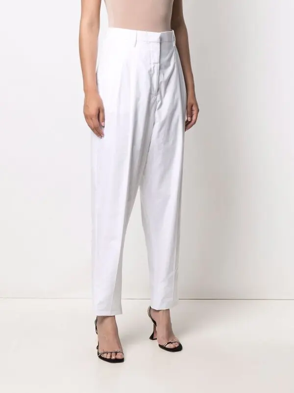 N°21 High-waisted Tapered Trousers