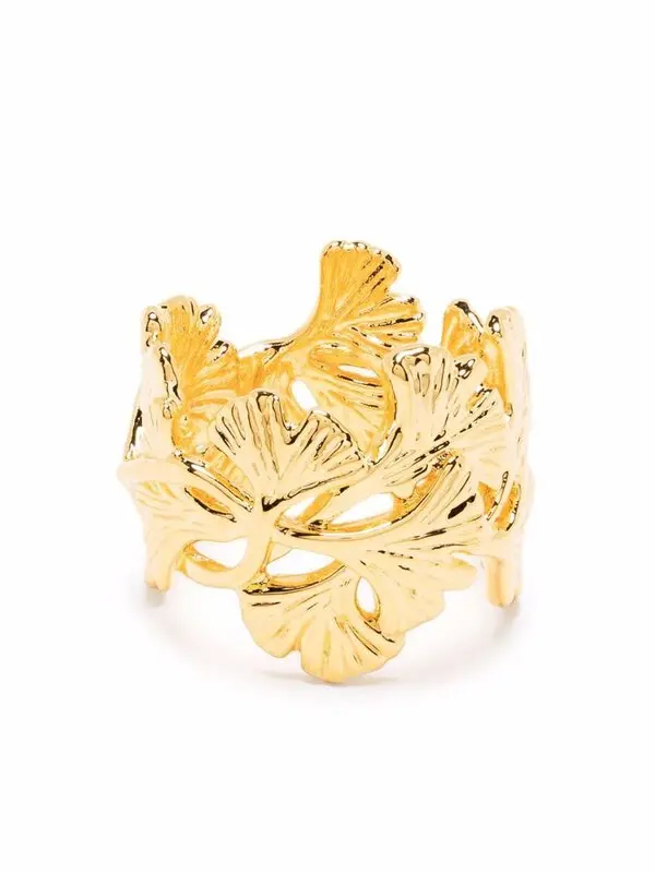 AURÉLIE BIDERMANN Tangerine Leaf Ring