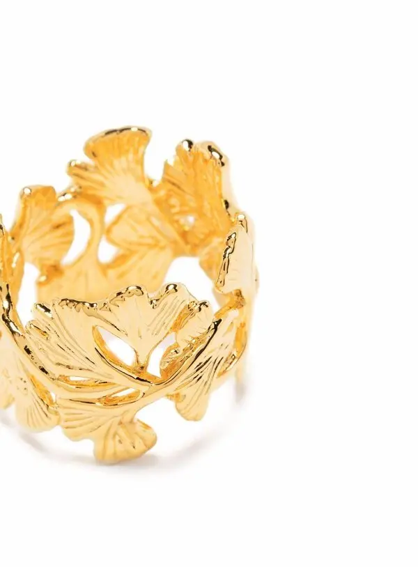 AURÉLIE BIDERMANN Tangerine Leaf Ring