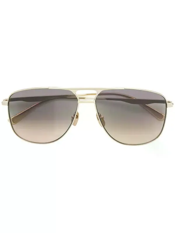 Gucci Pilot-frame Sunglasses - Metallic