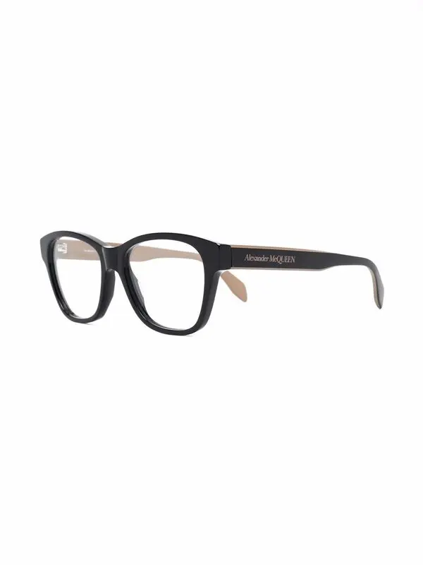 Alexander McQueen Square Frame Eyeglasses