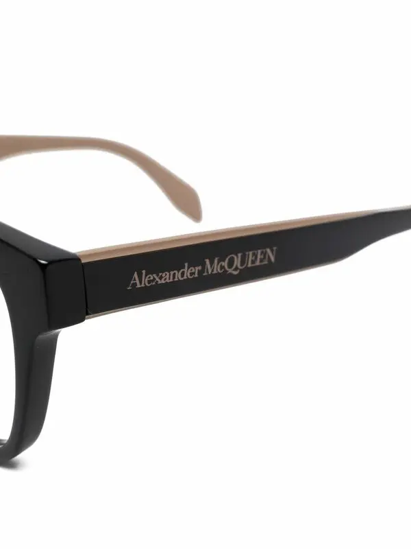 Alexander McQueen Square Frame Eyeglasses