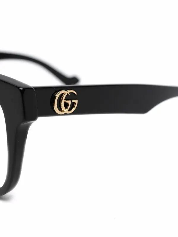 Gucci Square-frame Glasses - Black