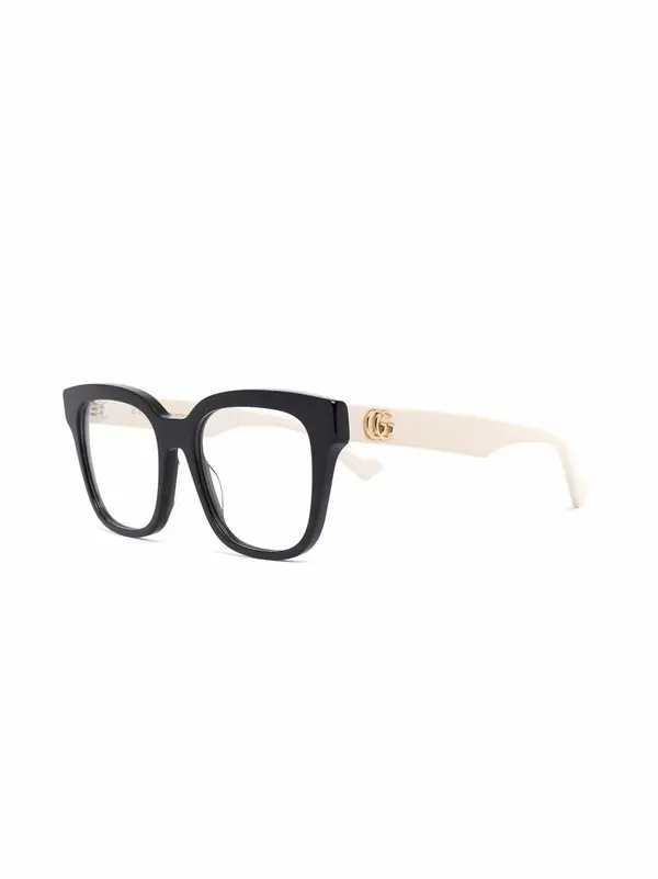 Gucci Square-frame Glasses - Black