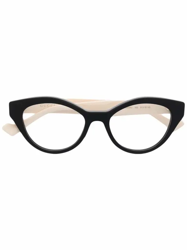 Gucci Cat-eye Acetate Eyeglasses - Black