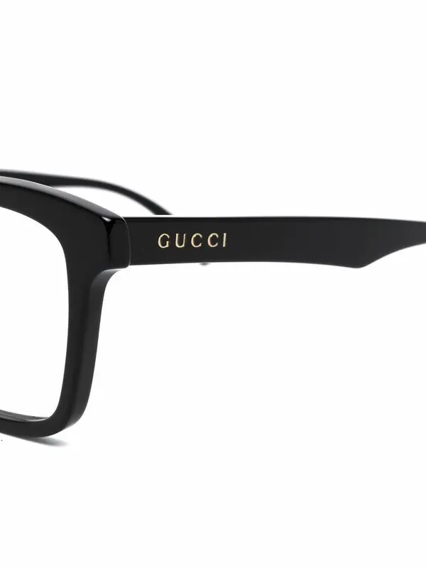 Gucci Square-frame Clear Glasses