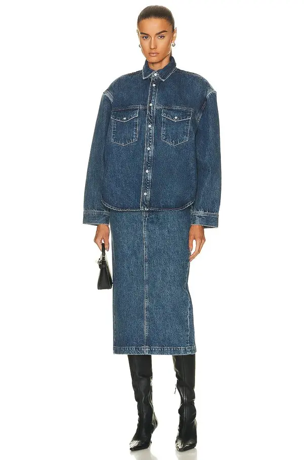 Wardrobe.NYC Denim Jacket - Indigo