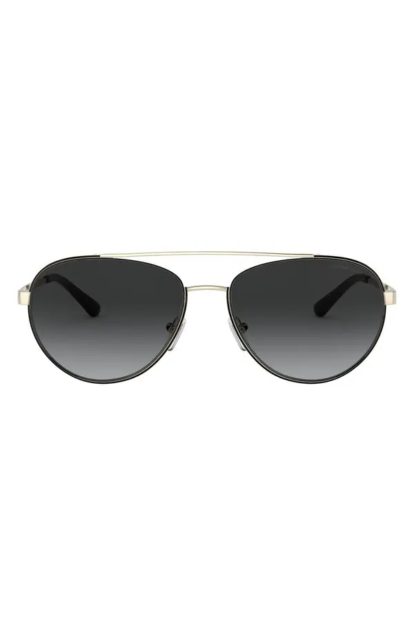 Michael Kors 59mm Gradient Aviator Sunglasses