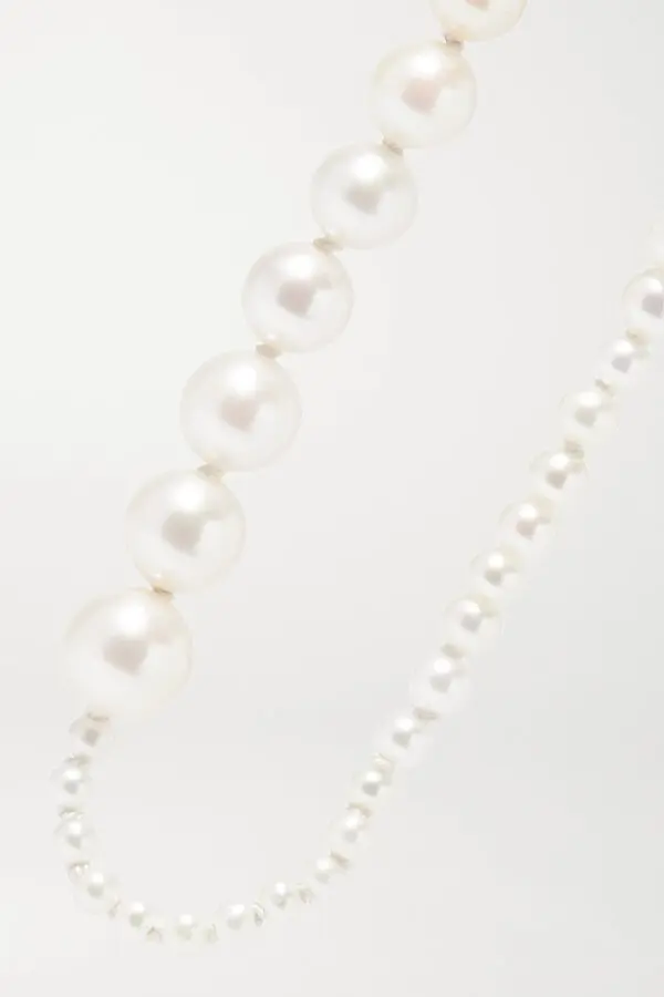 Sophie Bille Brahe Petite Peggy 14-karat Pearl Bracelet