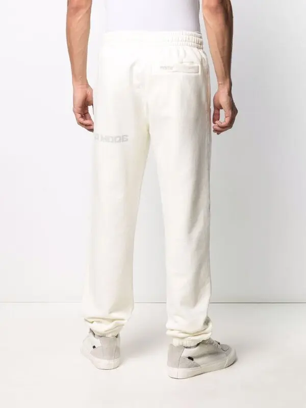 032C Straight-leg Logo Cotton Track Pants