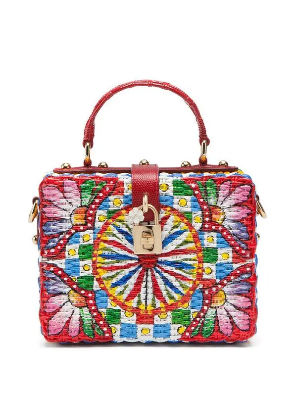 Dolce & Gabbana Dolce Box Top-handle Bag - Red