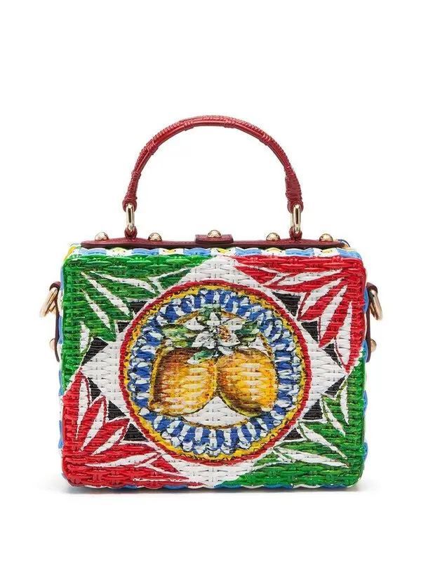 Dolce & Gabbana Dolce Box Top-handle Bag - Red