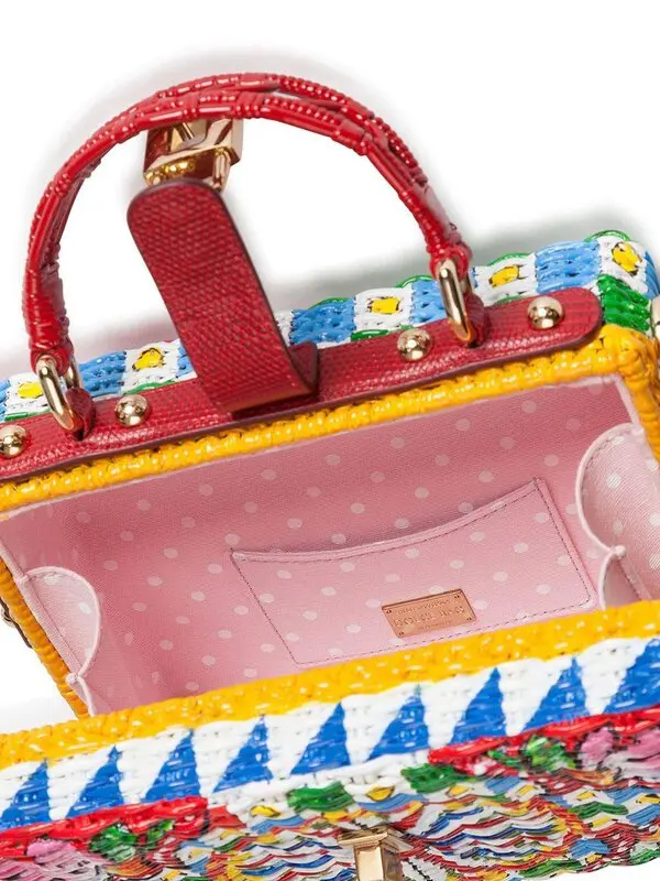 Dolce & Gabbana Dolce Box Top-handle Bag - Red