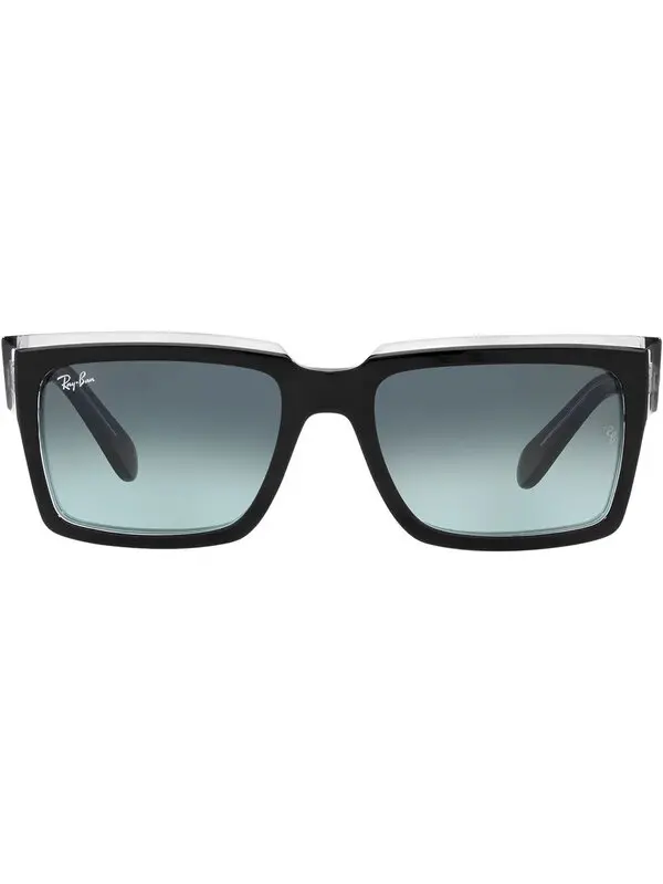 Ray-ban Inverness Rectangle-frame Sunglasses - Black