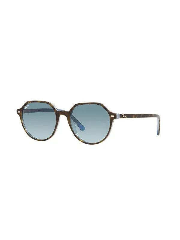 Ray-ban Thalia Round Frame Sunglasses - Brown