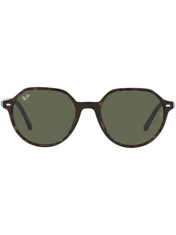 Ray-ban Thalia Round-frame Sunglasses - Green