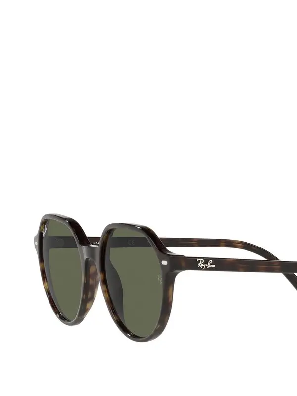 Ray-ban Thalia Round-frame Sunglasses - Green