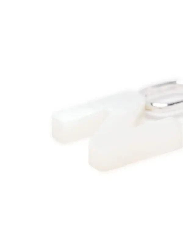 MARIA BLACK Lucid Letter N Charm - White