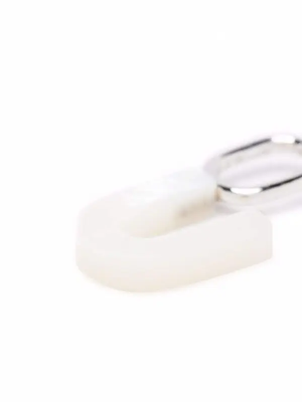 MARIA BLACK Lucid Letter U Charm - White