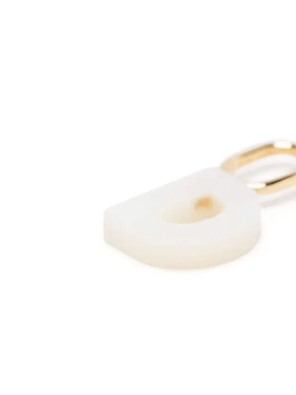 MARIA BLACK Lucid Letter D Charm - White