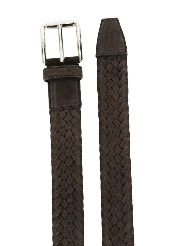 TOD'S Woven Belt - Brown