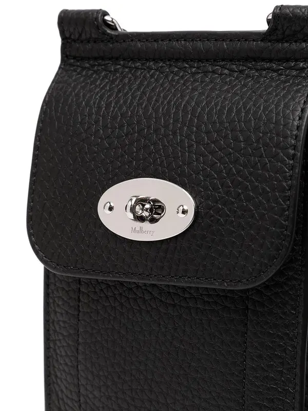 Mulberry Mini Antony Leather Pouch - Black
