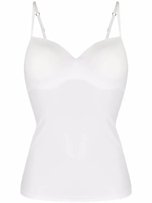 Hanro Sweetheart-neck Underwired Camisole - White