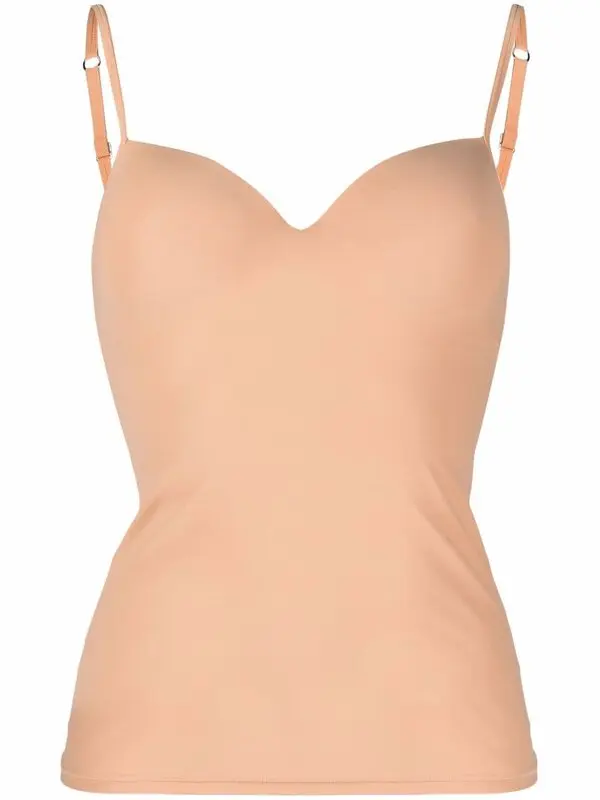 Hanro Sweetheart-neck Underwired Camisole - Neutrals
