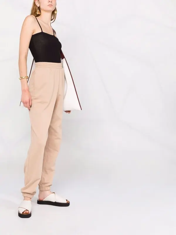 BASERANGE Crossover Strap Vest Top - Black