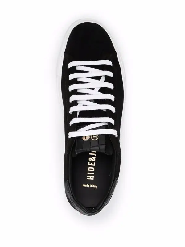 HIDE&JACK Panelled Lace-up Sneakers