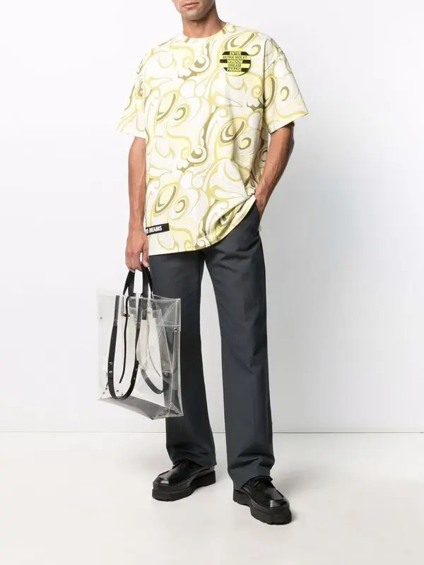 Raf Simons Abstract-print T-shirt