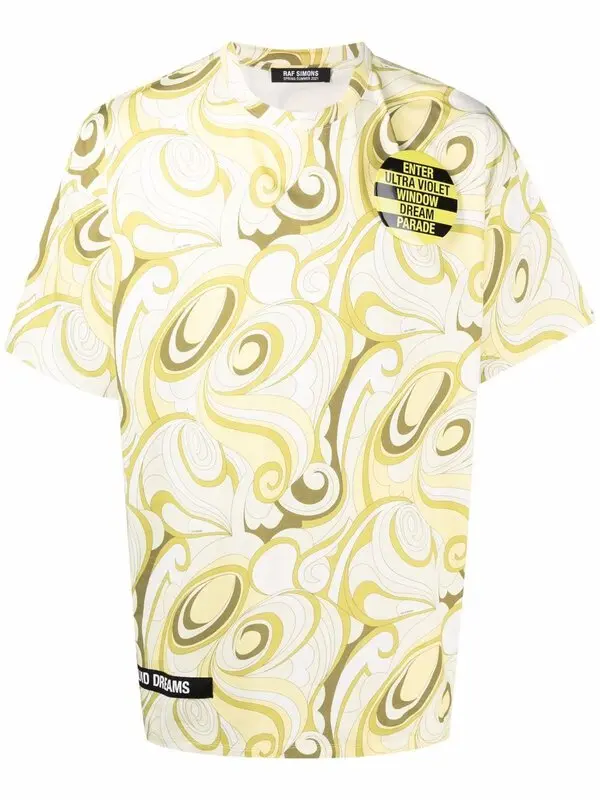 Raf Simons Abstract-print T-shirt