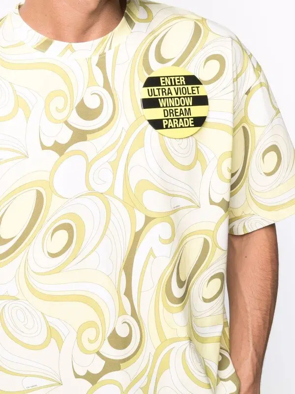 Raf Simons Abstract-print T-shirt