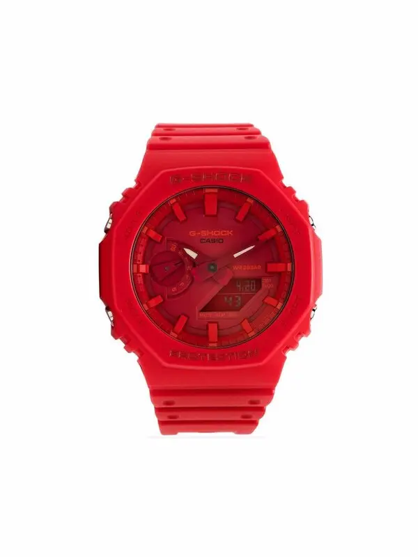 G-Shock 48.5mm Digital-analogue Watch - Red