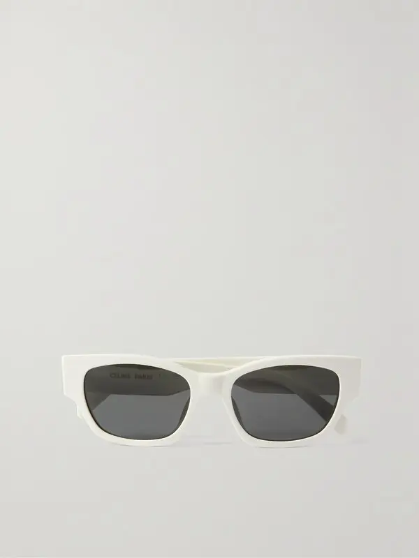 Celine Square-frame Acetate Sunglasses - Neutrals